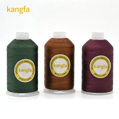 Cina Filati per macchine di ricamo personalizzati Big Cone Polyester Filati di ricamo 120D/2 in vendita