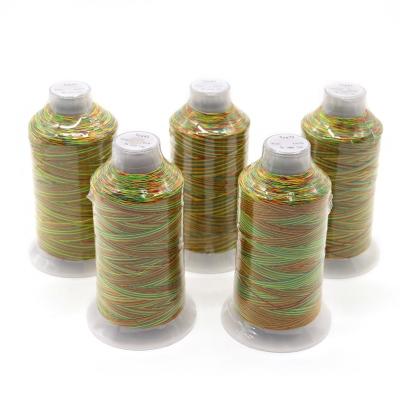 Cina T70 Filtro multicolore ad alta tenacità filo arcobaleno filo di cucitura 210D in vendita