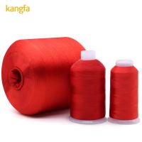 China High Tenacity White Polyester Yarn 120D/2 for Sewing Needs in Customized Designs for sale