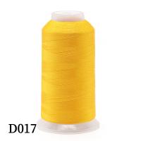 China 5500 Yards Black 900 Embroidery Thread 40wt 100% Polyester for Machine Pattern Dyed for sale