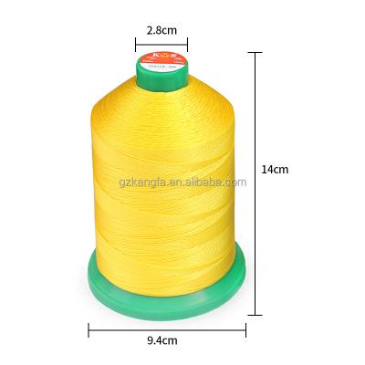 Cina 100% poliestere nero 210D/3 filo di nylon per coperte e materassi Super 450g in vendita