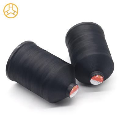 Cina 100% poliestere nero 210D/3 filo di nylon per coperte e materassi Super 450g in vendita