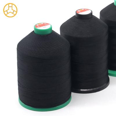 Cina 100% poliestere nero 210D/3 filo di nylon per coperte e materassi Super 450g in vendita