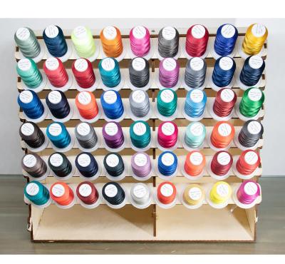 Cina 720 colori/colore misto/colore puro 120d/2 filo della macchina di ricamo per cuciture incrociate in vendita