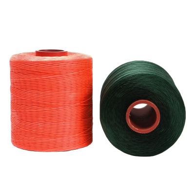 中国 400g ポリエステル ワックス 結合 編み込み 糸 革 縫製 糸 250D/16 1.1mm 販売のため