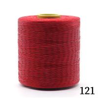 China Polyester Wax Bonded Braided Thread for Leather Sewing Thread 250D/16 Flat Waxed Threads for sale