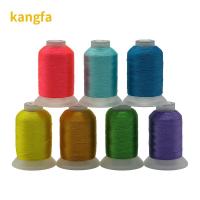 China Machine Embroidery Thread 60wt 40wt Multicolor Polyester 120d/2 1000m for Embroidery for sale