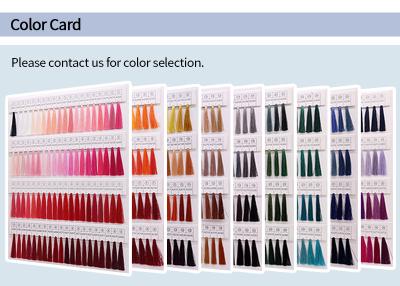Cina 720 colori/colore misto/colore puro filo di poliestere per macchine da ricamo MERCERIZATO in vendita