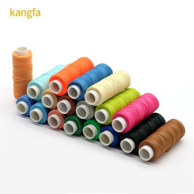 Cina Modello Cera 12g Cera rotonda cucitura a mano Filato di poliestere ad alta resistenza Eco-friendly in vendita