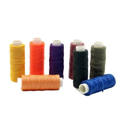 Cina Modello Cera 12g Cera rotonda cucitura a mano Filato di poliestere ad alta resistenza Eco-friendly in vendita