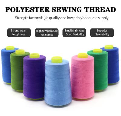 Cina Filtro di cucitura in poliestere Tkt120 Direttamente articolo 100% Spun 40/2 3000yds per cuscini in vendita
