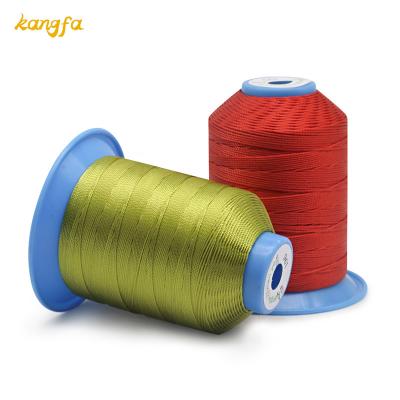China Fios de costura de nylon de alta resistência à tração 210D/3 para sacos Produtos de couro e sapatos à venda