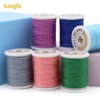China Excellent 0.8mm Flat Sewing Coarse Braid Waxed Thread For Customized Leather Craft for sale
