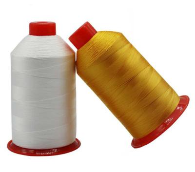 China Flexible 210D/3 Nylon Bonded Sewing Thread voor banken Schoenen en leer 100% Nylon 66 Te koop
