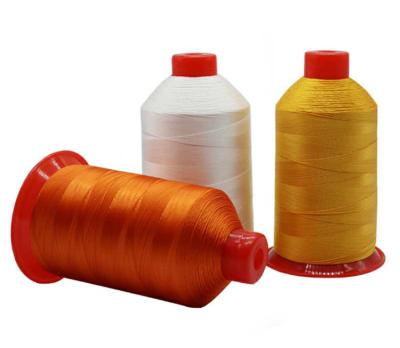 China Filamento de nylon de alta tenacidad negro 250 g Filamento de nylon N66 de costura unido para tejido en color en venta
