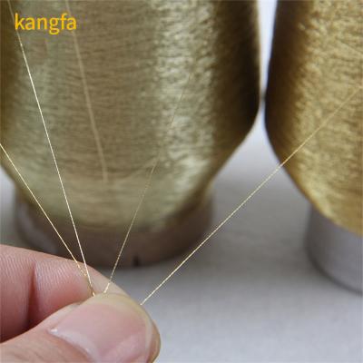 Cina Invio di campioni di ricami di tipo MX tinti a modello Lurex Thread Gold Metallic Silver Yarn in vendita