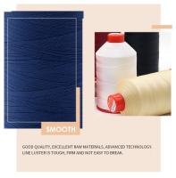 China High Tenacity Bonded Polyester Thread Tex 45 Tex 70 Tex 90 Bonded Nylon Pro Thread v69 for sale