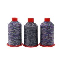 China Sample Free Variegated Polyester Bonded Thread Tex 70 3000 Yds for Sewing Nylon Thread for sale