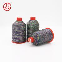 China Sample Free Variegated Polyester Bonded Thread Tex 70 3000 Yds for Sewing Nylon Thread for sale