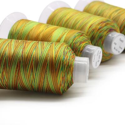 中国 高強度 250g ポリエステル 結合糸 150D/3 Tex45 多彩色 オーダーメイド 販売のため