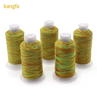 中国 高強度 250g ポリエステル 結合糸 150D/3 Tex45 多彩色 オーダーメイド 販売のため