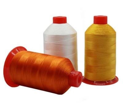 中国 高強度 275g 革縫製用ポリエステル結合糸 糸数 840D/3 販売のため