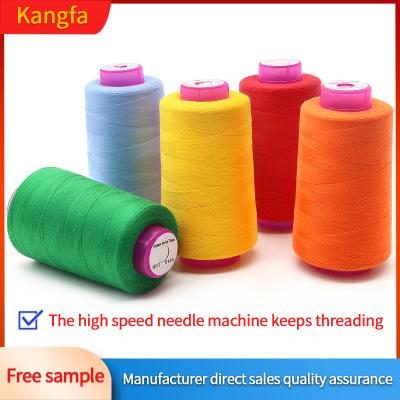 China 100% Polyester Sewing Thread 40/2 5000yds Dyed Spun for Machine Sewing Item Towel for sale