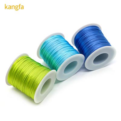 Cina 80m Nylon Cord 0.4mm Rope Bracelet String DIY Macrame Line per i braccialetti a filo di nylon in vendita