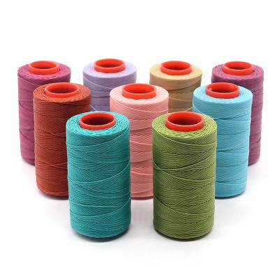 Cina 210D Cucitoria filo cerato per cuoio artigianale cordoni di cucitura a mano AWL scarpe borse riparazione in vendita
