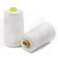 China White 40/2 Polyester Sewing Thread Ideal for Quilting Machine and Bedding Fabric Making for sale
