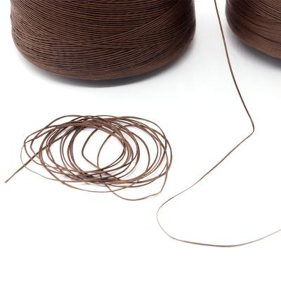 Cina Filato cerato pratico di cucitura in cuoio tipo filato spunto da 0,8 mm per progetti di artigianato di divani in vendita