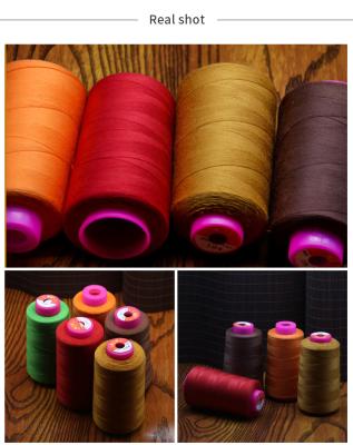 Cina Basso MOQ 40/2 Spun 100% filo di cucitura in poliestere per utensili per cuciture a macchina in vendita