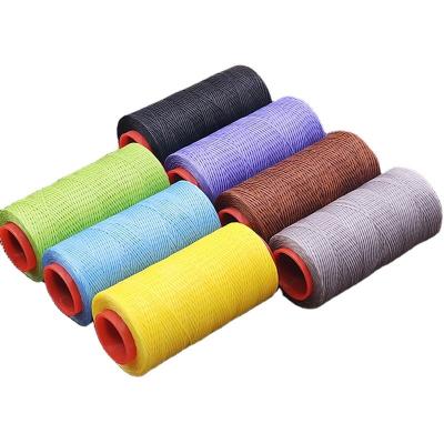 中国 耐磨性 150D ポリエステル 縫製用 ワックス 糸 革 手縫い 工芸品 販売のため