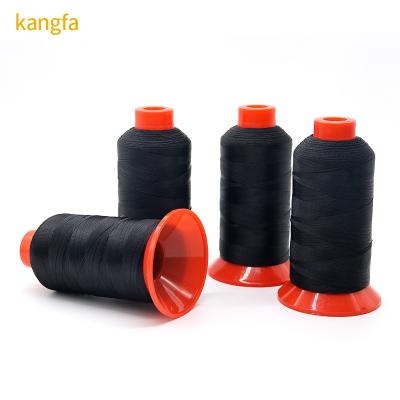 Cina 3000YDs T70 Filtro di nylon nero pesante taglia 69 210 D per tappezzeria e cucitura di tele in vendita