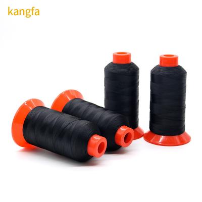 Cina 3000YDs T70 Filtro di nylon nero pesante taglia 69 210 D per tappezzeria e cucitura di tele in vendita