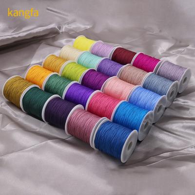 China 120m 0,8mm Jade zijde draad Nylon Chinese knoop lijn voor sieraden maken en perlen Te koop