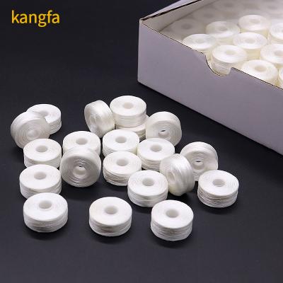 Cina Modello Tintato Poliestere Tipo L Pre-Vulto WT60 75d/2 lato meno filo di ricamo Bobbin in vendita