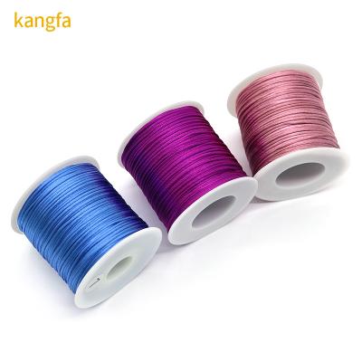 China 80m Chinese knoop Macrame string 1mm diameter polyester koord draad voor DIY sieraden maken Te koop