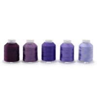 China 100% Polyester Mercerized Weaving Thread For Leather 210D/3 for sale