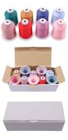 China 100% Polyester Mercerized Weaving Thread For Leather 210D/3 for sale