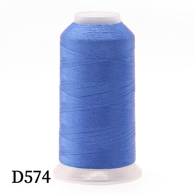 Cina Filato di ricamo a macchina 100G Peso netto 4000y Lunghezza 120d/2 100% poliestere Durable in vendita
