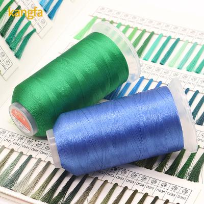 Cina Filato di ricamo a macchina 100G Peso netto 4000y Lunghezza 120d/2 100% poliestere Durable in vendita