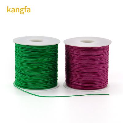 China Geweven halsketting touw 1 mm voor DIY Handgemaakte Perlen Rood touw draden Juwelen Jade draad Te koop
