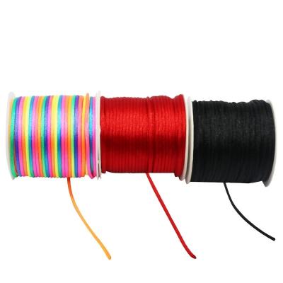 China DIY Chinese knoop Nylon gevlochten touw Taiwan Jade draad Kleurrijk goud 0,8 mm 1,0 mm 1,5 mm Te koop