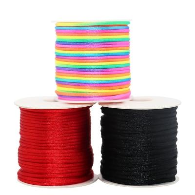 China DIY Chinese knoop Nylon gevlochten touw Taiwan Jade draad Kleurrijk goud 0,8 mm 1,0 mm 1,5 mm Te koop