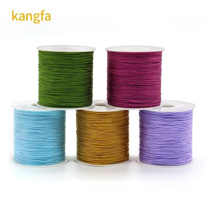China Fios de cordão de joalheria de negócios de jade 0,8 mm Fios de cordão de nylon para pulseiras de nós chineses à venda