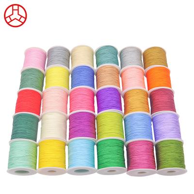 Cina 50g filo di seta gioielli 3mm 1mm braccialetto filo essenziale per gioielleria forniture in vendita