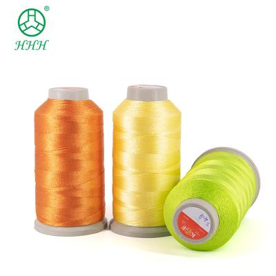 Cina Poliestere 50/3 cotone 250 Yard cucitura filato di fabbricazione della macchina filo 3Cord Bianco 1000M cono in vendita