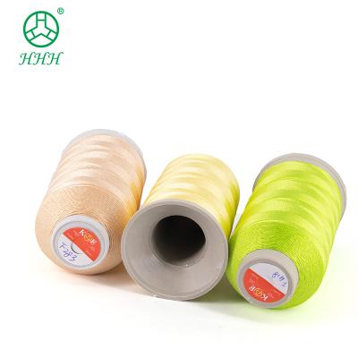 Cina Poliestere 50/3 cotone 250 Yard cucitura filato di fabbricazione della macchina filo 3Cord Bianco 1000M cono in vendita