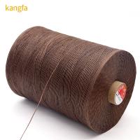 China Colorfast Polyester 150d Flat Waxed Thread Suitable for Leather Sewing and Weaving for sale